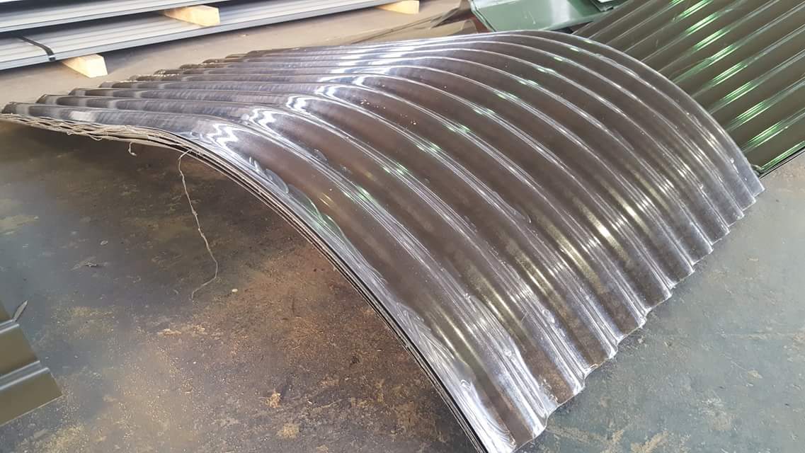 We now do Curved Iron!!! - Roofline Canterbury