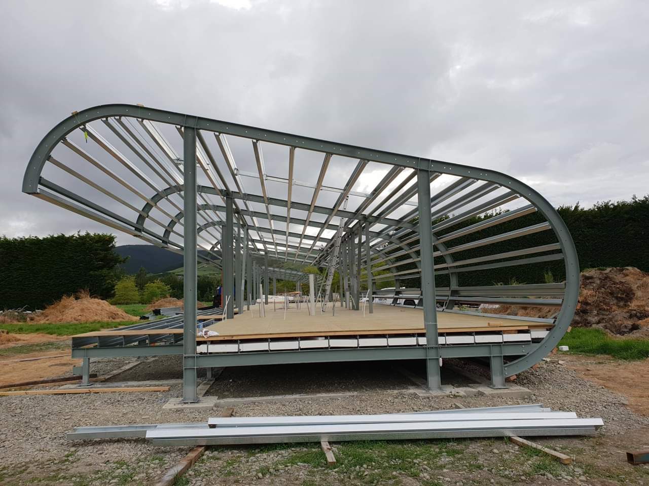 Curved Roof - Roofline Canterbury