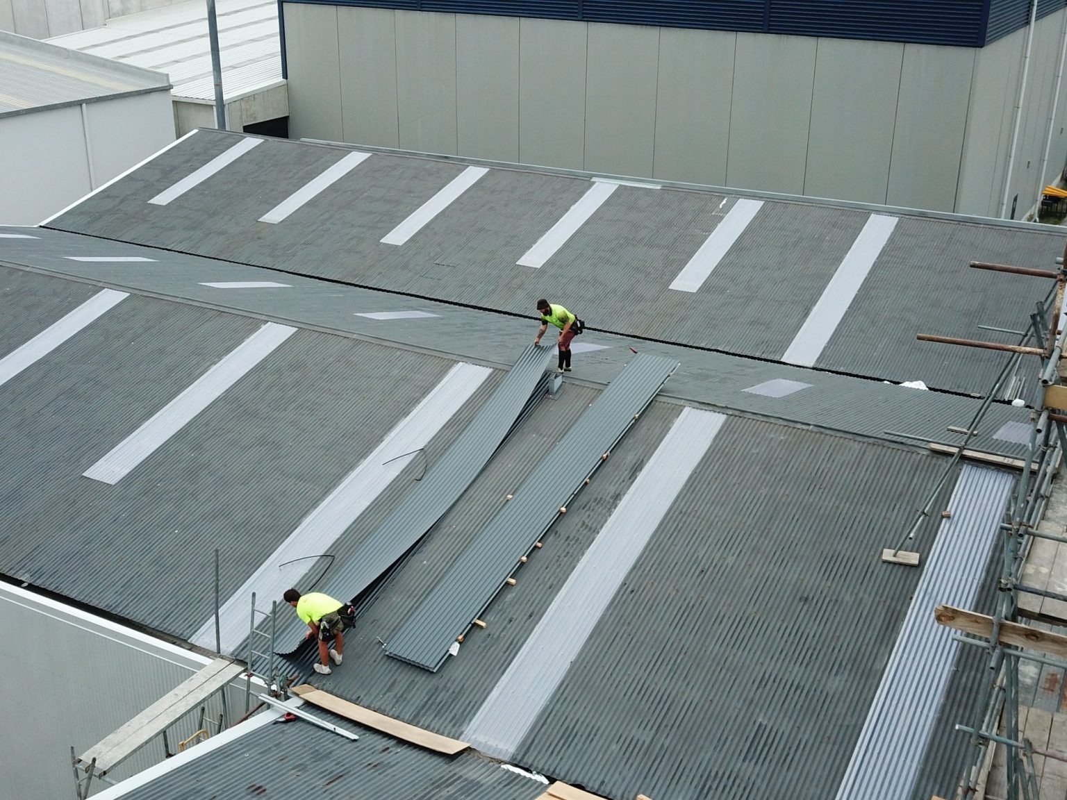 Industrial Tower Cladding - Roofline Canterbury