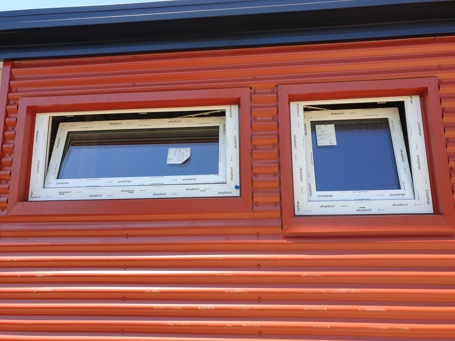 Pioneer red roofing & cladding - Roofline Canterbury