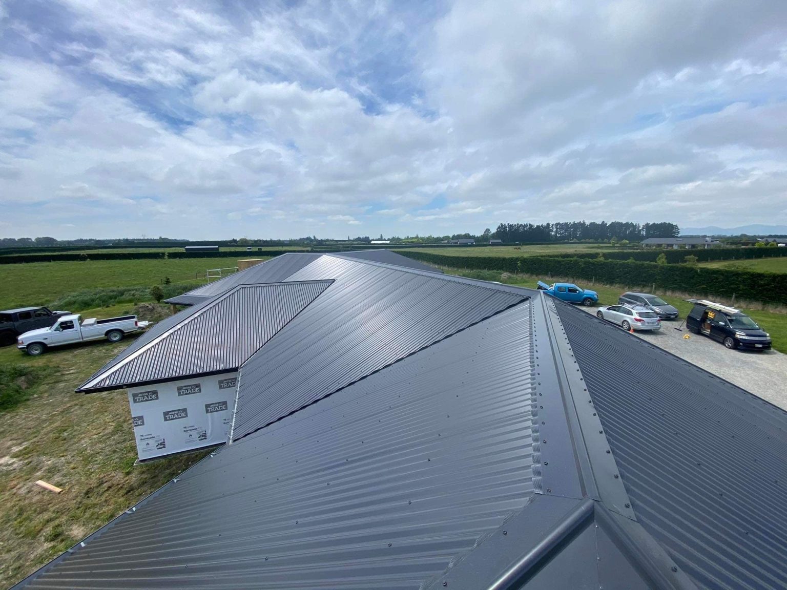 Horoeka grey roofing - Roofline Canterbury