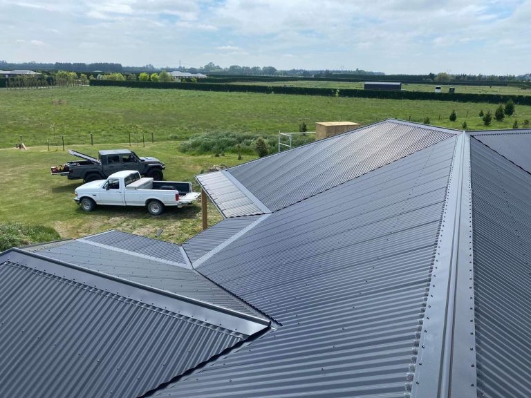 Horoeka grey roofing - Roofline Canterbury