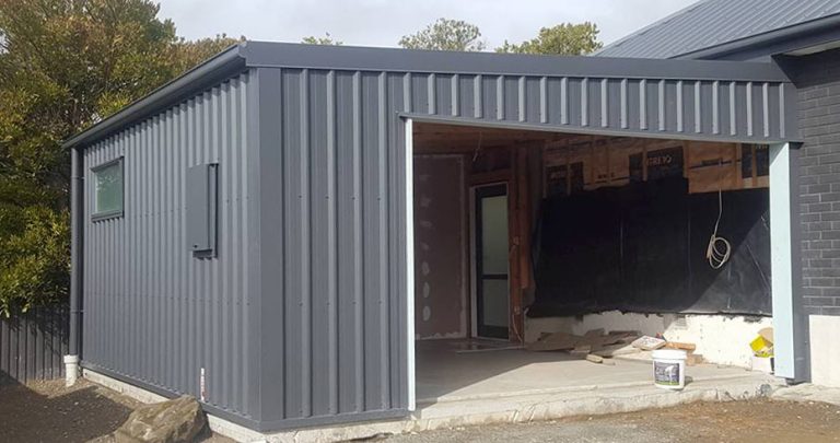 Roofdeck profile iron as cladding - Roofline Canterbury